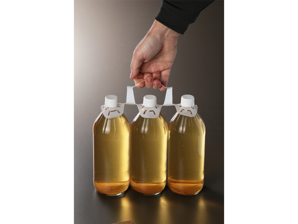 Bottle Handle Rings & Plastic Bottle Carrier Solutions - Poly Plastic ...