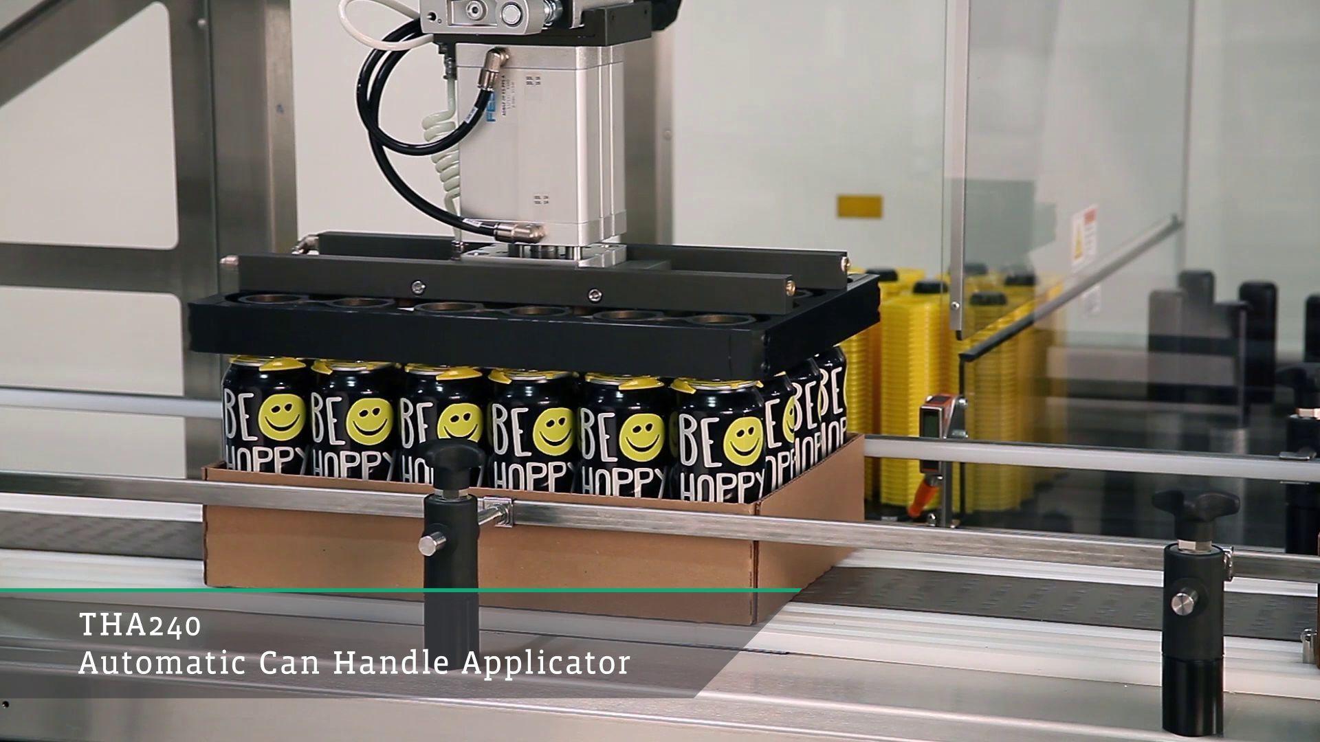 4 & 6 Pack Can Handle & Beverage Handle Applicator Machinery | Roberts